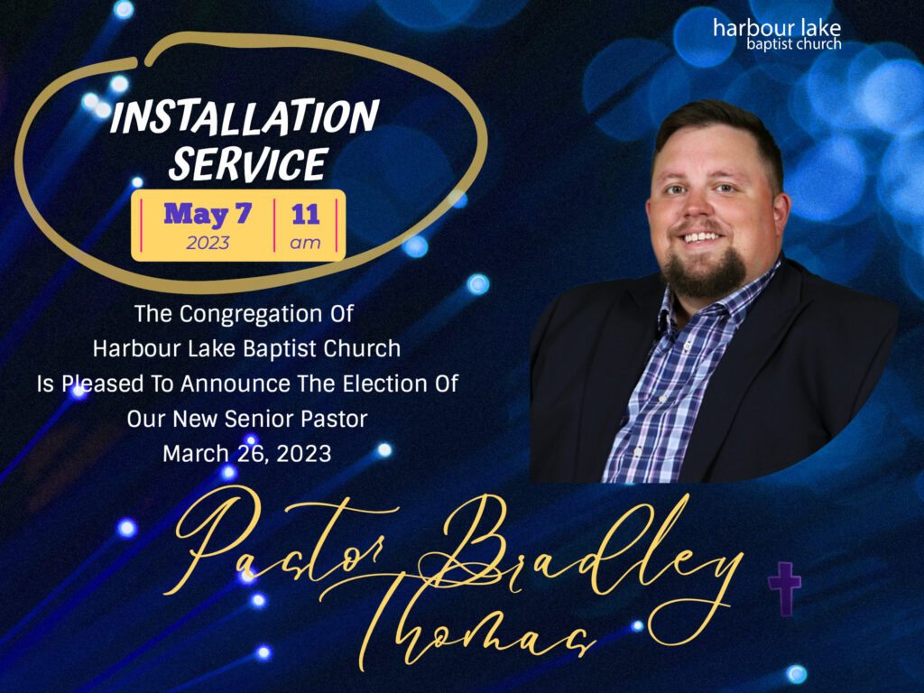 Pastor Bradley's Installation Service - hlbconline.org